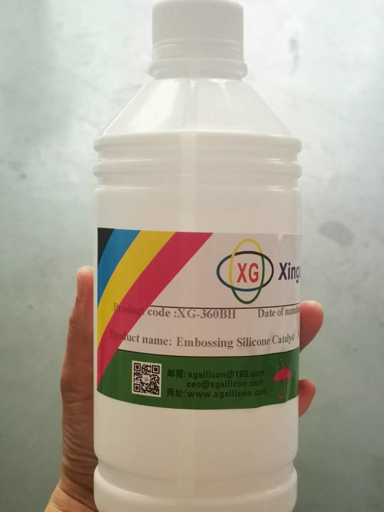TDS & VIDEOS of 3D Embossing Silicone Ink XG-360KY-55 - Silicone Ink