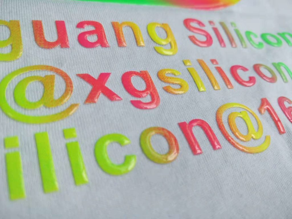 TDS & VIDEOS of Machine printing silicone :HD silicone XG-866A ,Glossy ...