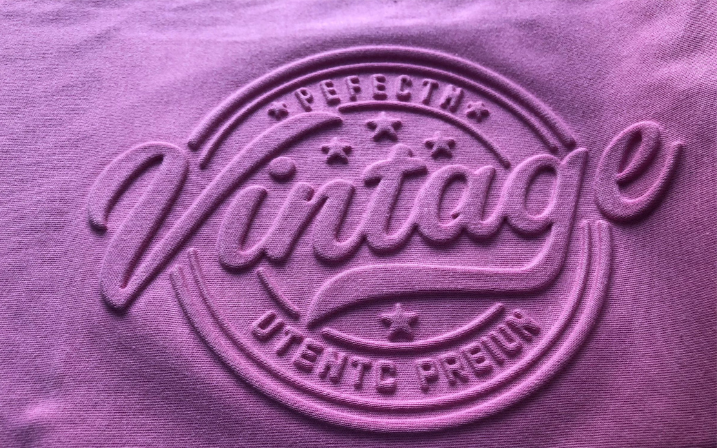 How to printing the embossing silicone effect - Silicone Ink