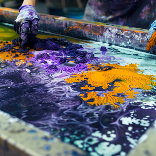 Solvent based paste pigments - Silicone Ink