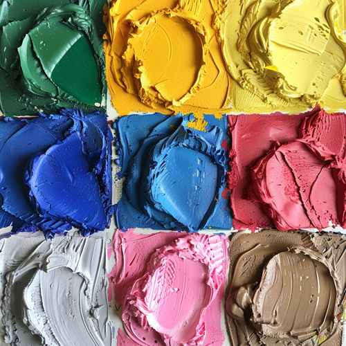 Solvent based paste pigments - Silicone Ink