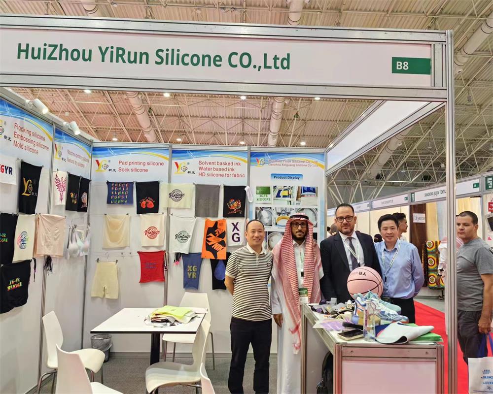 Saudi Textile Exhibition 2023 - Silicone Ink