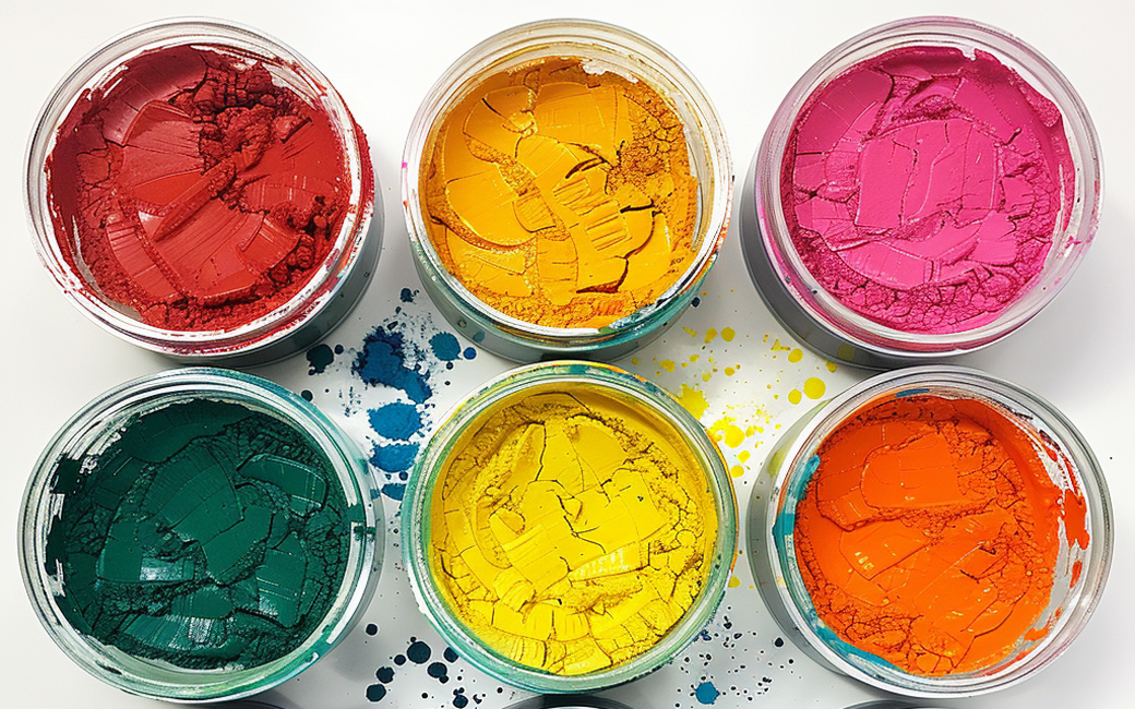 Solvent based paste pigments - Silicone Ink